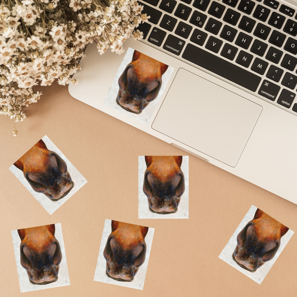 "Nose Series - 4th" Sticker – Lederman Art & Design