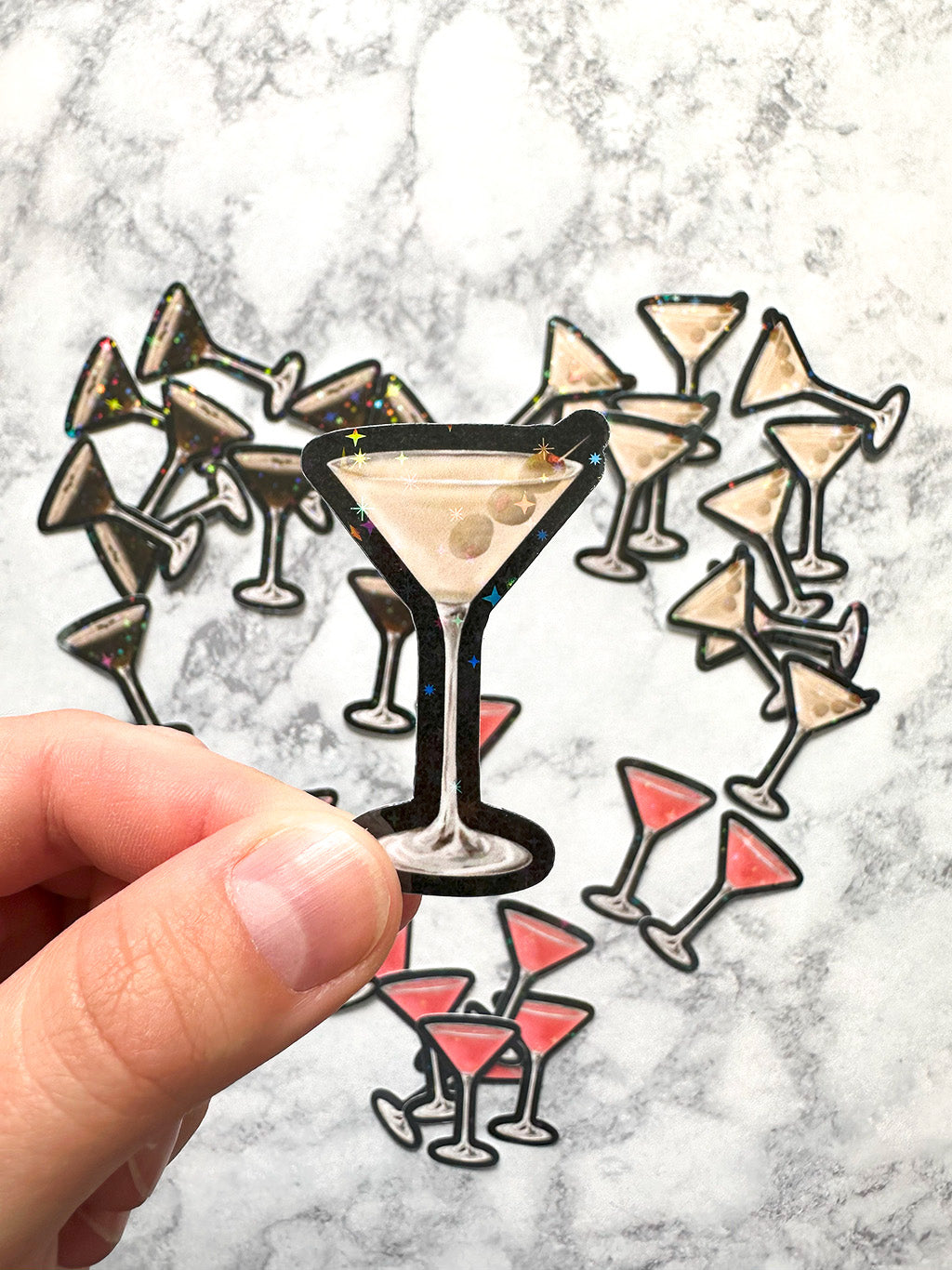 Martini Sticker – Lederman Art & Design